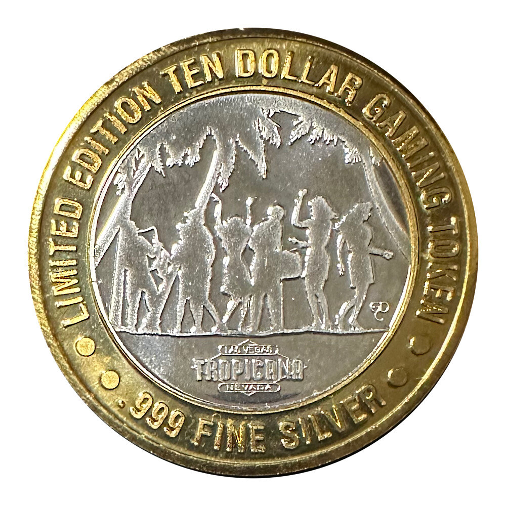 Silver Strike! Collector's Series .999 Silver $10 Gaming Token ...