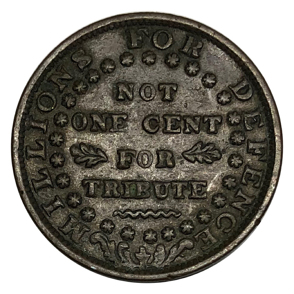 >1837 Hard Times Token - Millions for Defence Not One Cent for Tribute ...
