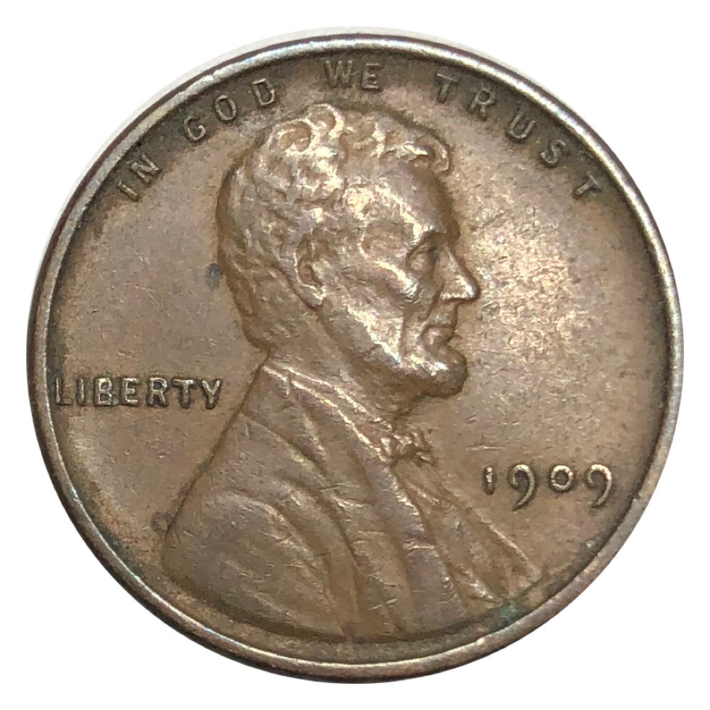 >1909 U.S. Rare "VDB" Lincoln Wheat Cent | Property Room