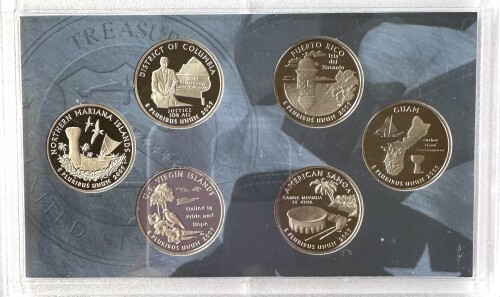 - 2009-S U.S. District of Columbia & U.S. Territories Quarters Proof ...