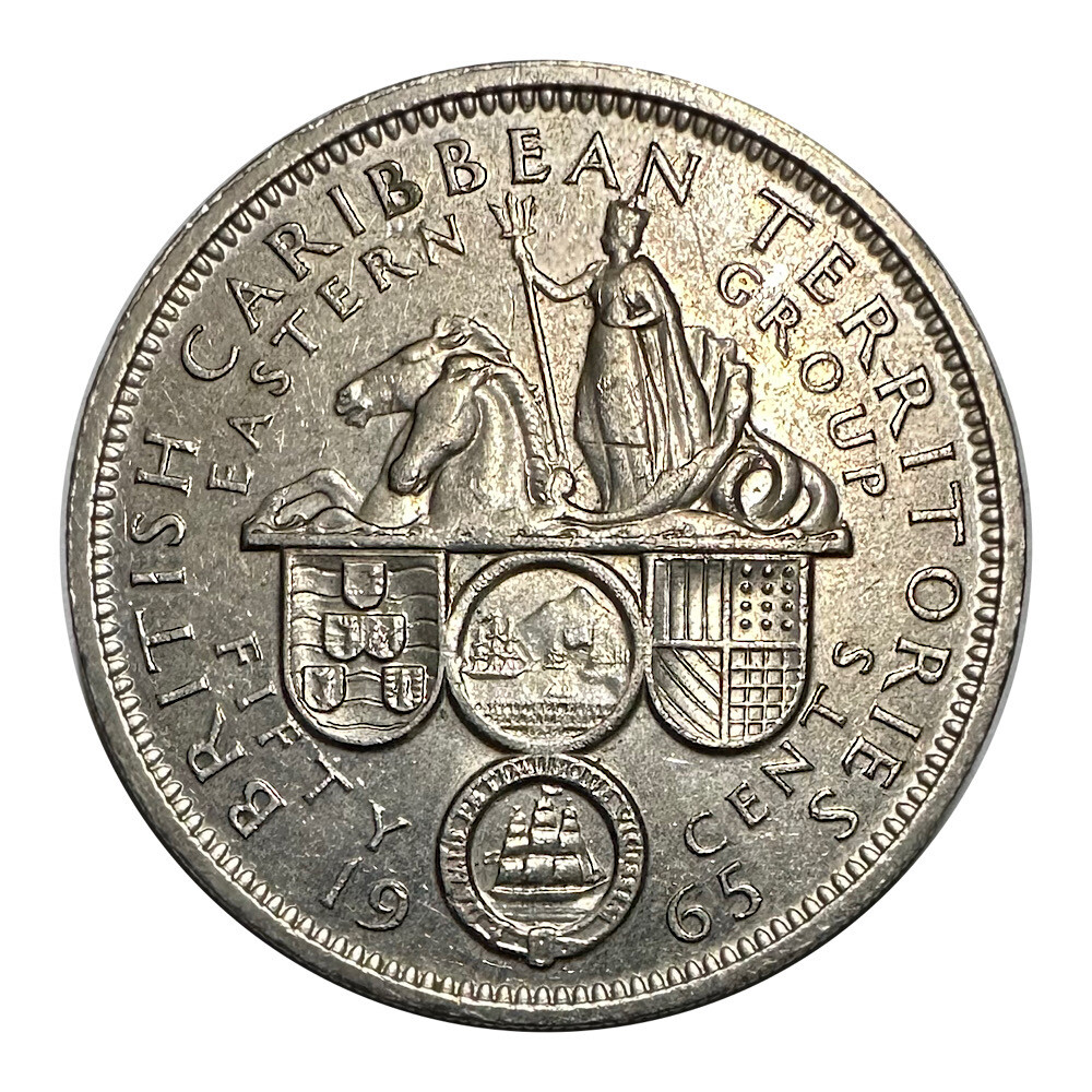 1965 Great Britain Queen Elizabeth The Second British Caribbean ...