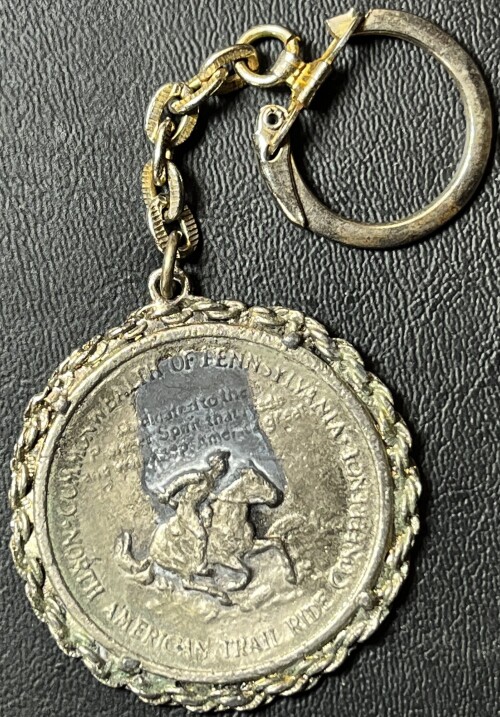 * 1975-1976 Key Chain Bicentennial Wagon Train Pilgrimage to ...