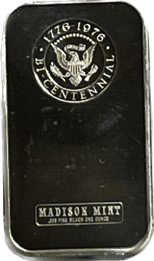 * 1976 U.S. Bicentennial Lyndon B. Johnson Commemorative One Once .999 ...