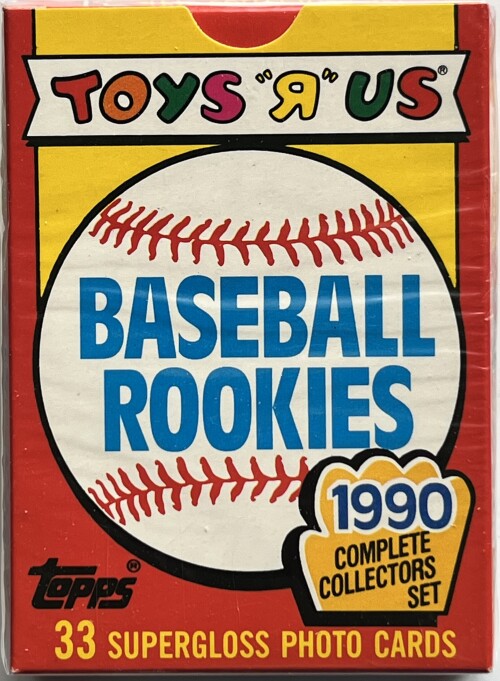 * 1990 Topps/Toys "R" Us Baseball Rookie Card Set - 33 Cards in ...