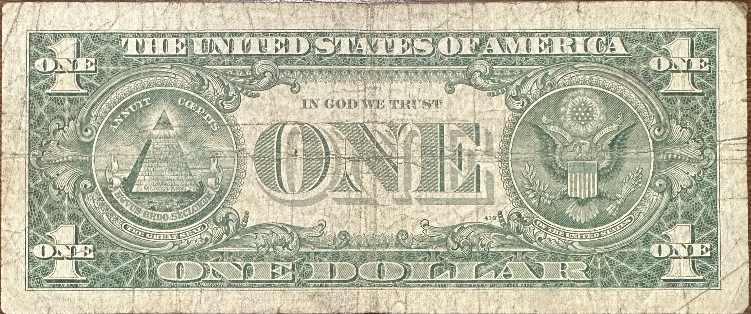 1957 B U.S. One ($1) Dollar Silver Certificate *STAR* Banknote - Blue ...