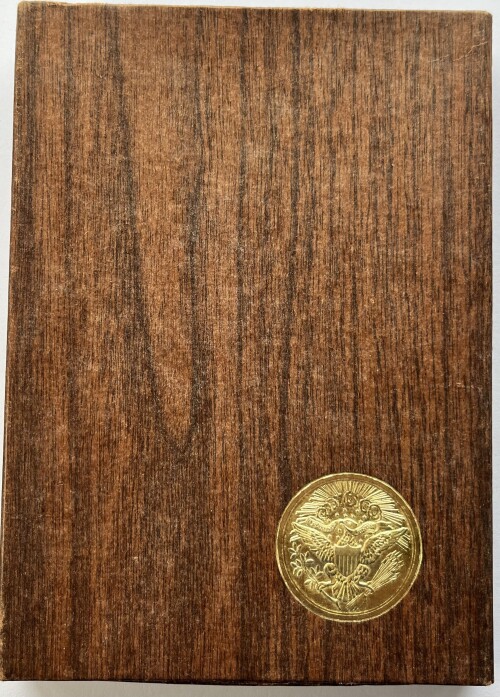 1974-S U.S. Silver Proof Eisenhower Dollar in Wood Grain Box - Nicely ...