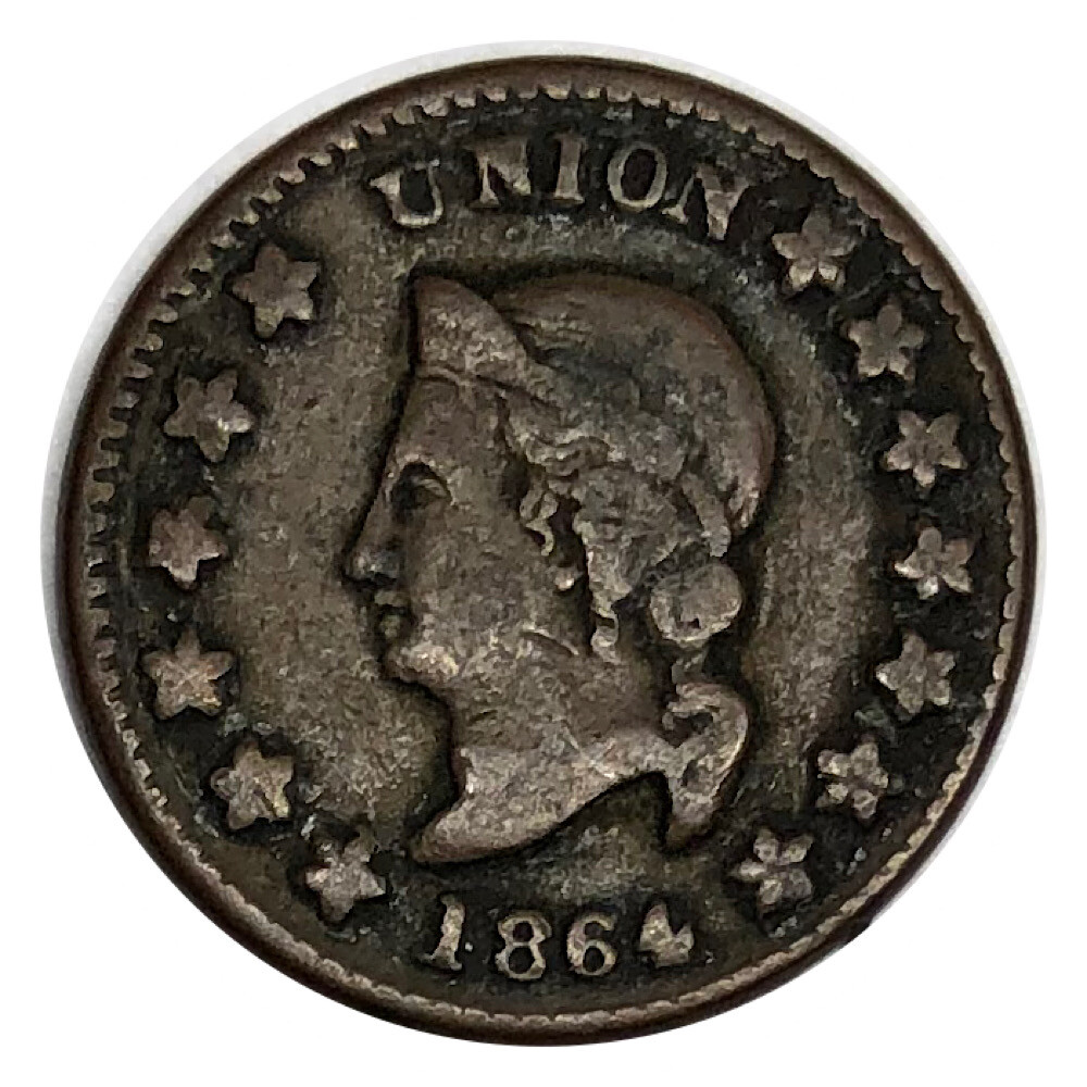 >1864 The Union Civil War Token | Property Room