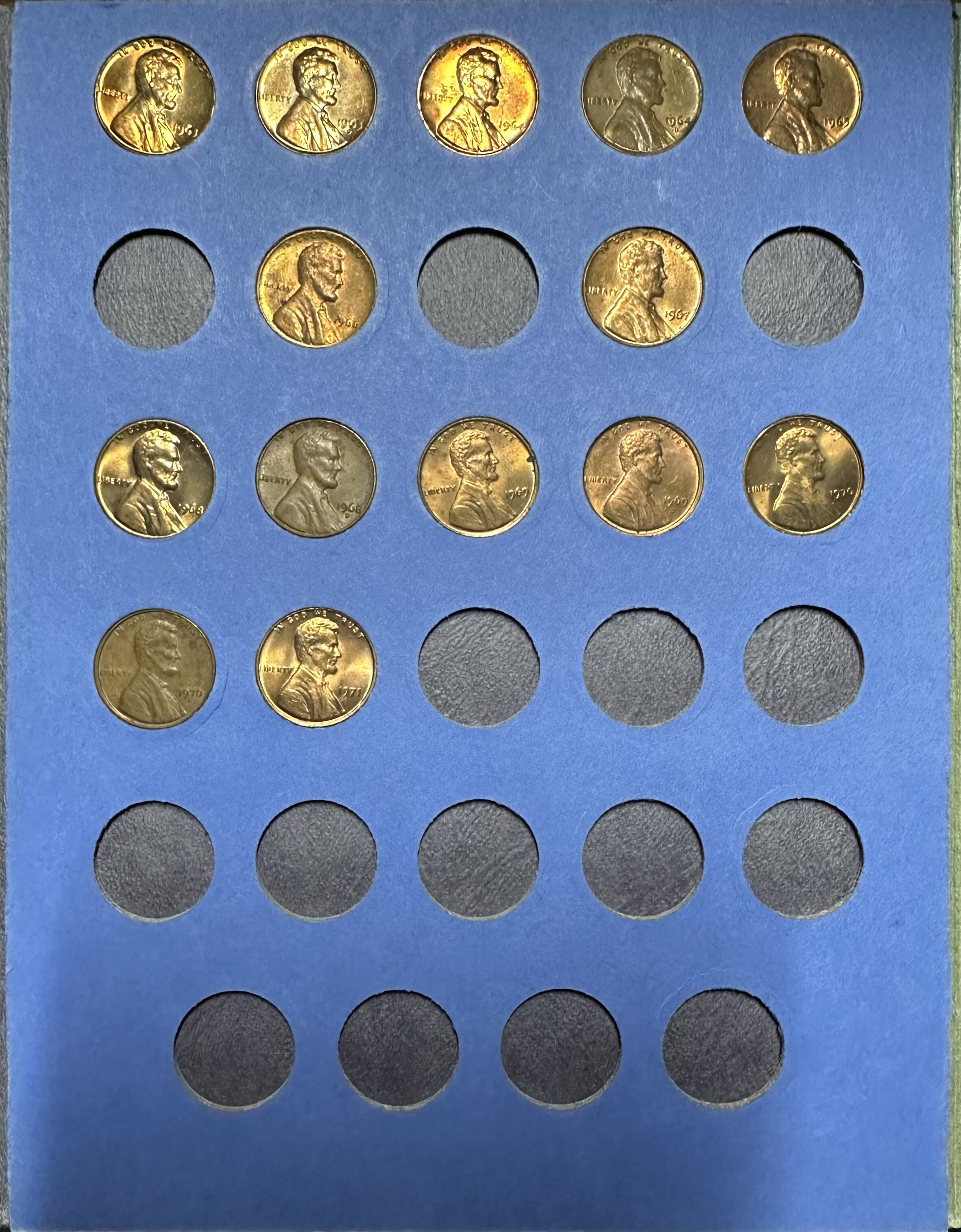 >Whitman Lincoln Head Cent Album - Collection Starting 1941 Number Two ...