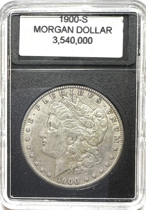 - 1900-S Silver U.S. Morgan $1 Dollar Coin - Well Struck! | Property Room