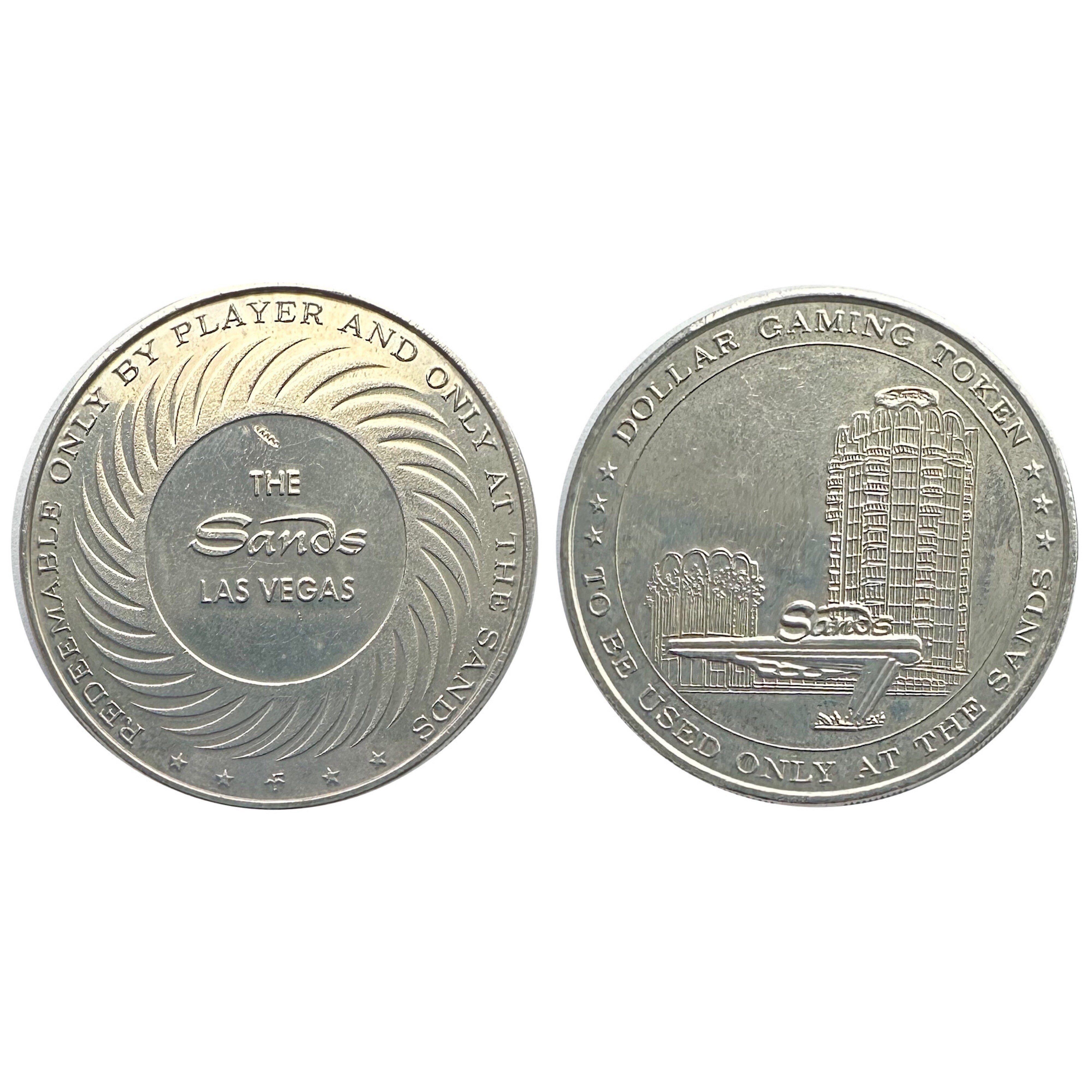 SHOWBOAT Hotel & Casino and the SANDS, Las Vegas, Nevada - $1 Slot ...