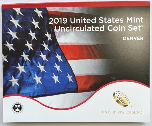 2019-S U.S. Mint Uncirculated Coin Set- 10 Coin Set | Property Room