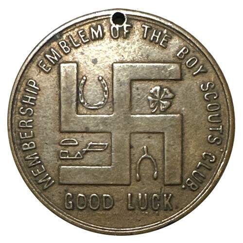 Membership Emblem of the Boy Scouts - Good Luck Medal - Manufactured by ...