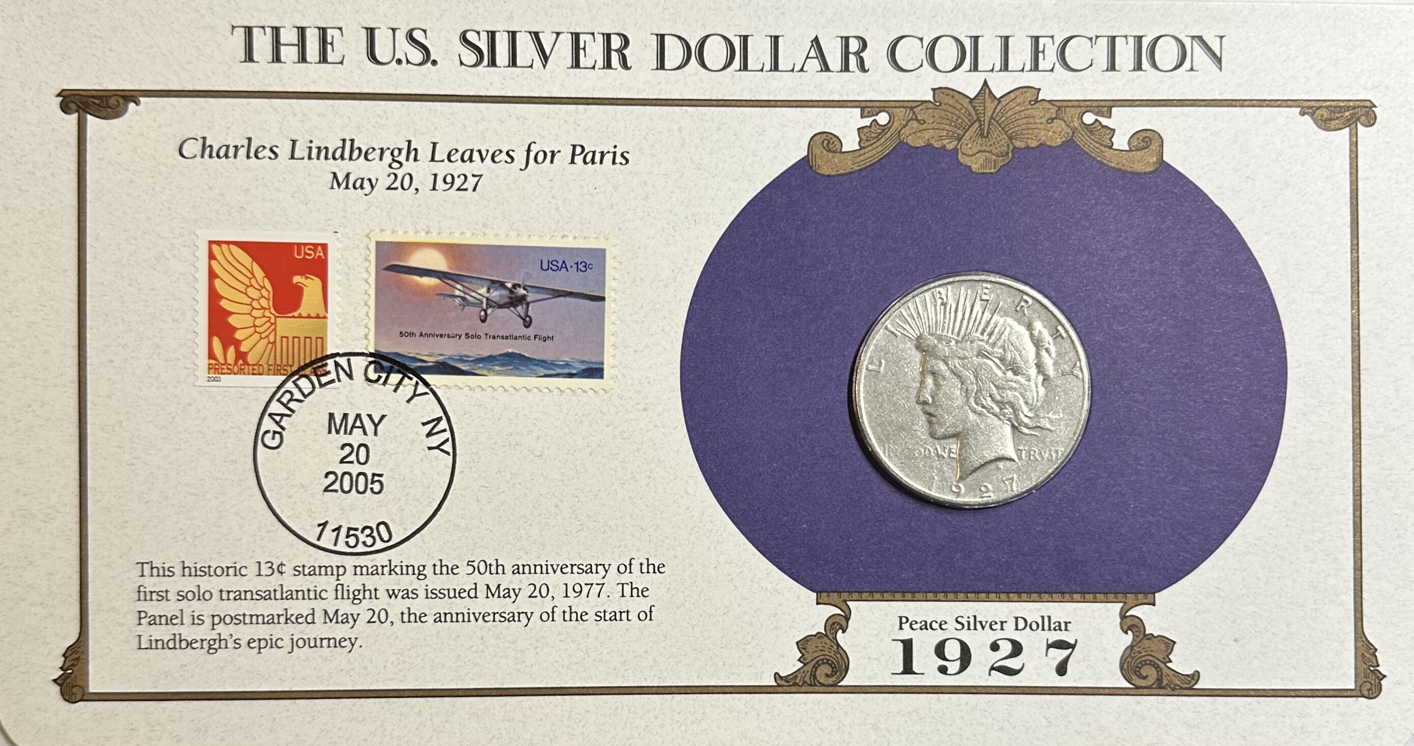 >1927-S U.S. Silver Peace Dollar, The U.S. Silver Dollar Collection ...