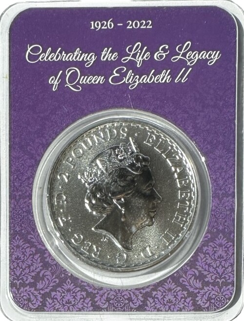 - 1926 - 2022 Great Britain 1 Ounce Fine Silver 2 Pound Coin ... - 1926 - 2022 Great Britain 1 Ounce Fine Silver 2 Pound Coin ...