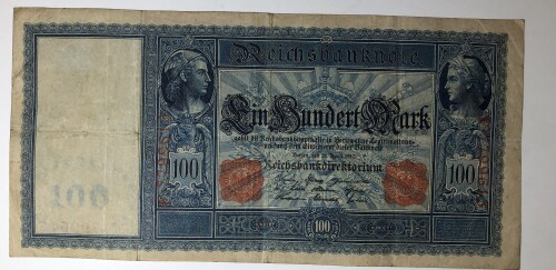 #1910 Germany 100 Mark Reichsbanknote | Property Room