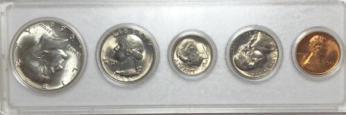 1966 U.S. Uncirculated 6 Coin Set | Property Room