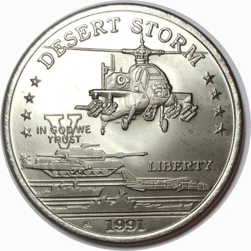 1991 Australia Desert Storm 5 Dollar Coin | Property Room