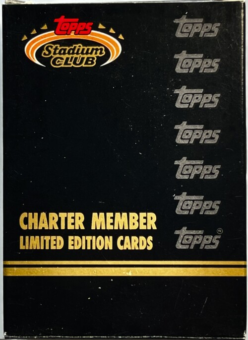 Topps Stadium Club Charter Member Limited Edition Pack of Cards ...