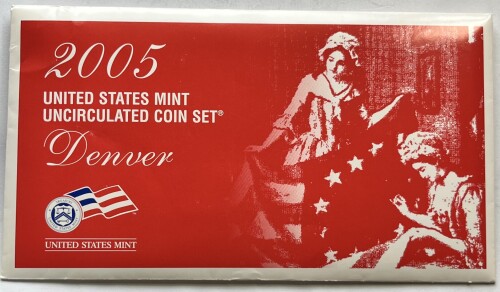 2005 U.S. Denver Minted Uncirculated Coin Set - 11 Coins | Property Room