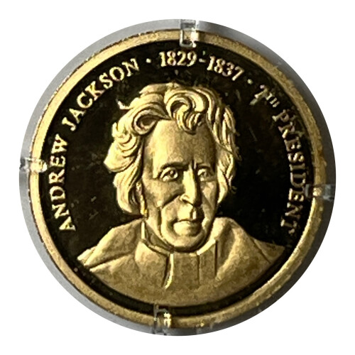 * Gold Coin - Andrew Jackson - "Greatest American Presidents" Proof ...
