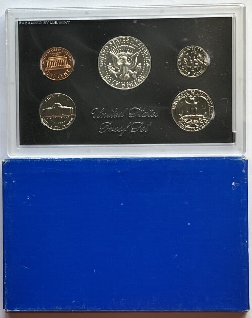 * 1970-S U.S. Mint Proof Silver Set - Including Semi-Key 1970-S Silver ...