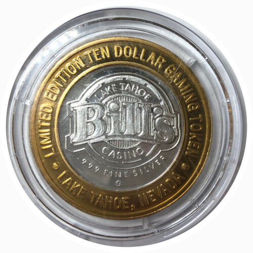 # Silver Strike! Collector's Series $10 Silver Gaming Token - Bill's ...
