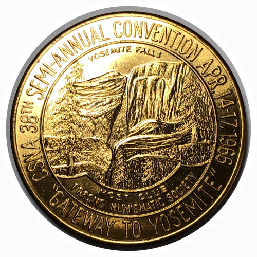 #California Numismatic Assoc 1966 Semi-Annual Conference Bronze Medal ...