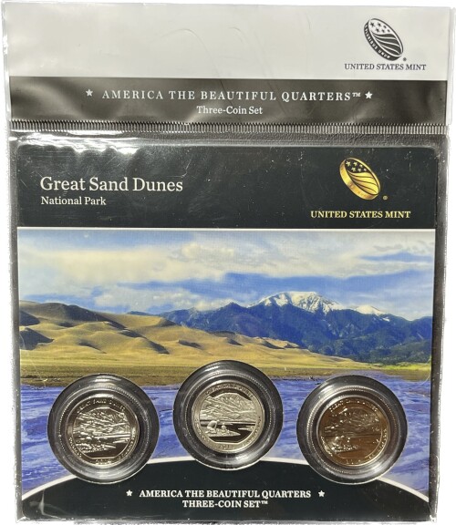 * 2014 (P,D & Proof S) Great Sand Dunes National Park - America the ...