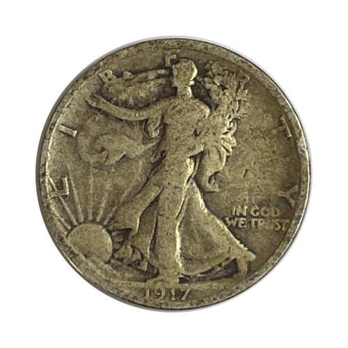 . 1917-S U.S. Silver Walking Liberty Half Dollar | Property Room