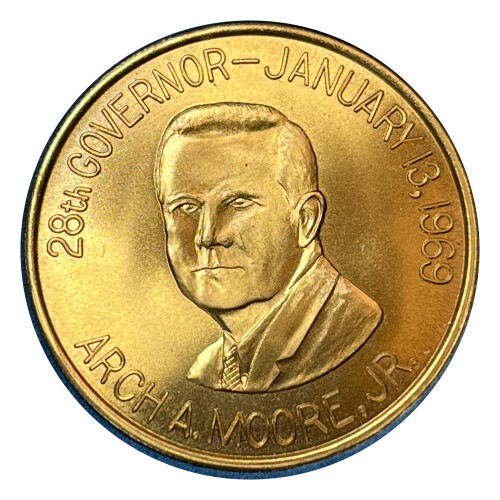 * State of West Virginia - Election Coin Inauguration of 28th Governor ...