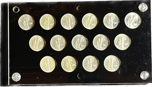 * Stunning 1941-1945 (P,D & S) U.S. Silver Brilliant Uncirculated ...