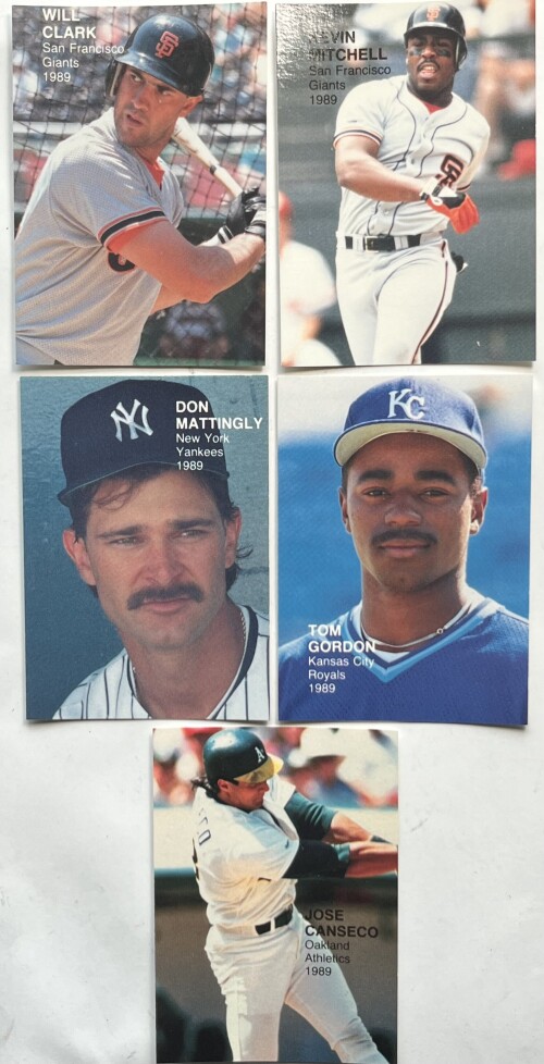 1989 Pacific Cards & Comics Baseball's Best Four - Cards #1-#10 ...