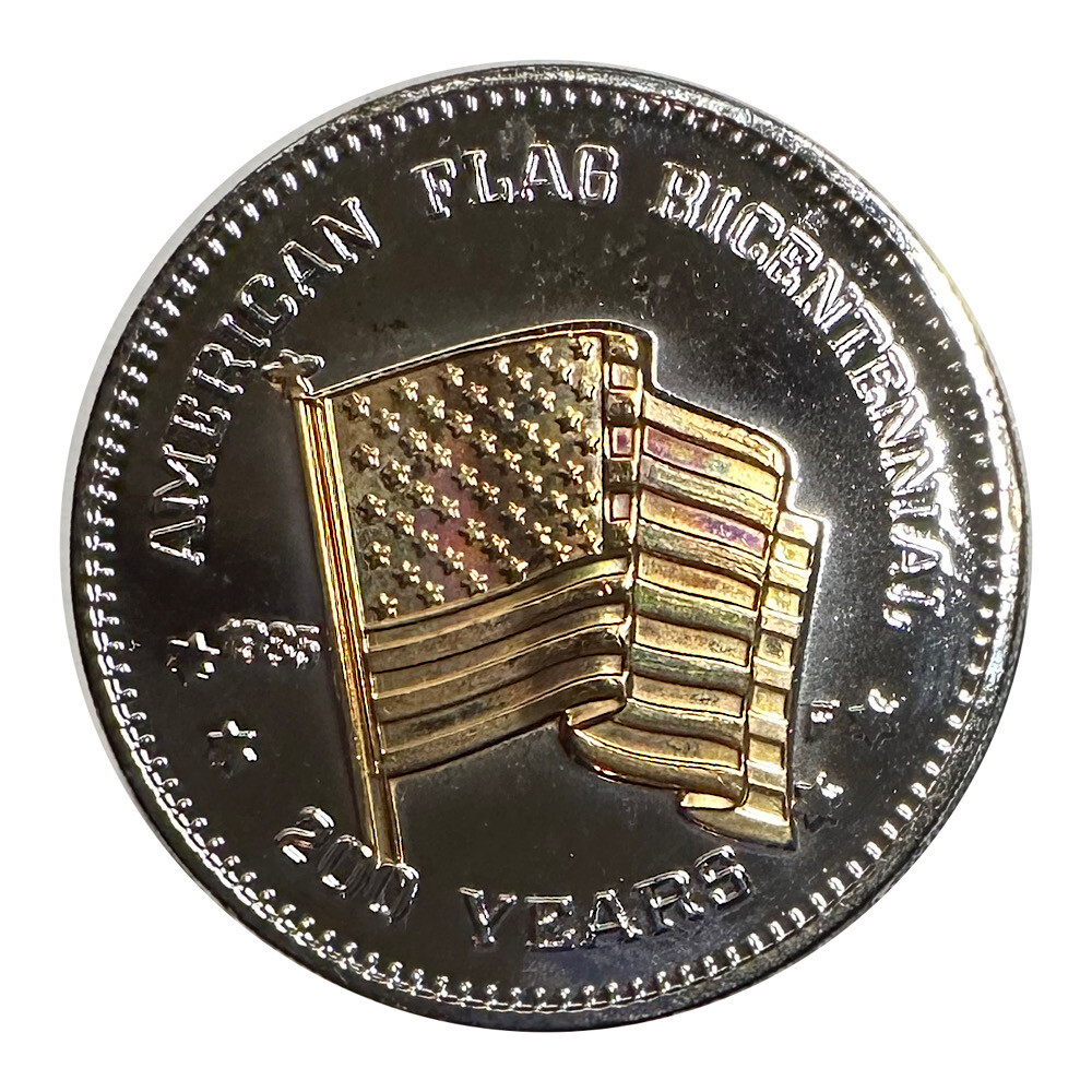 1985 American Flag Bicentennial 200th Anniversary Double Eagle ...