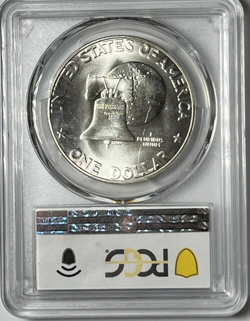 * 1976-S U.S. Silver Eisenhower Dollar - Certified MS67 by PCGS | Property Room