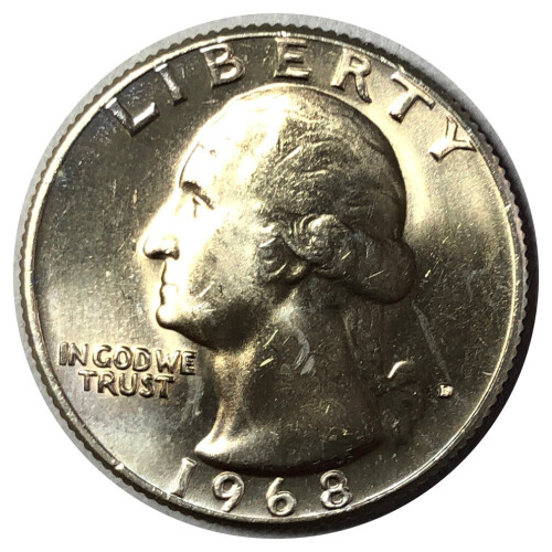 #1968- D Washington Quarter - Brilliant Uncirculated | Property Room