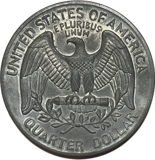 **Unique 1972 US Large Oversized Replica of a Washington Quarter - 3 ...