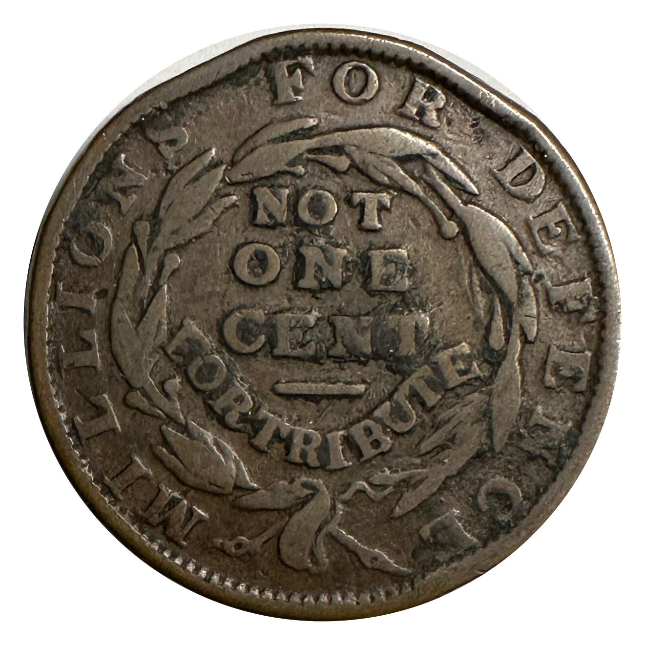 >1837 Hard Times Token #57 - Substitute for Shin Plasters - Millions ...