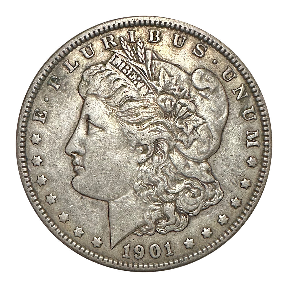 1901 U.S. Silver Morgan Dollar - Key Date! | Property Room