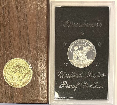 - 1971-S U.S. Silver Eisenhower Proof Dollar | Property Room