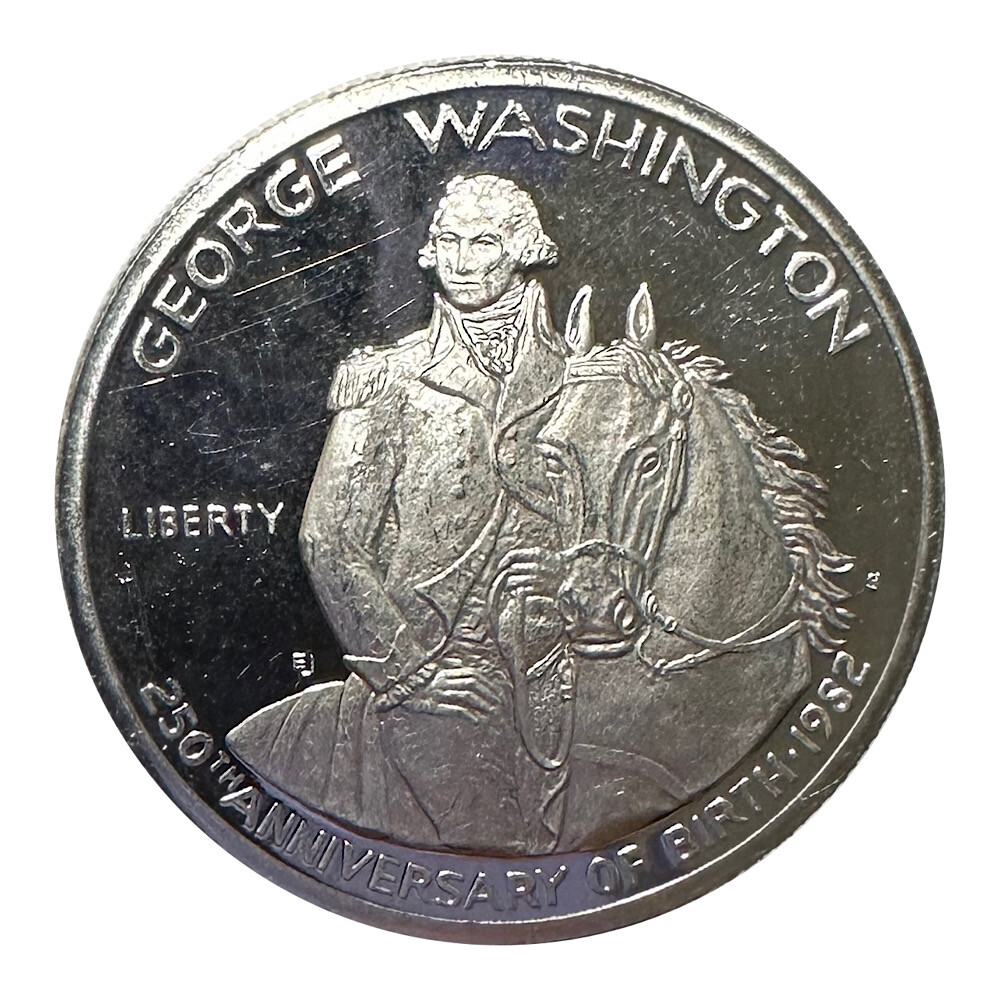 >1982-S U.S. Silver Washington Commemorative Proof Half Dollar - 250th ...