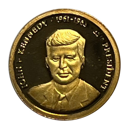 * Gold Coin - John F. Kennedy - "Greatest American Presidents" Proof ...
