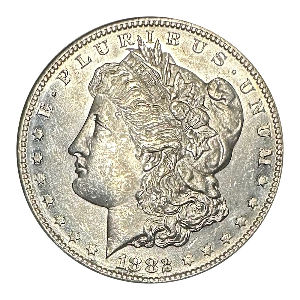 >1882-S U.S. Silver Morgan Dollar - Lustrous | Property Room