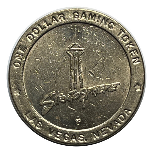 Stratosphere - Las Vegas, Nevada - One Dollar Gaming Token - Hard to ...