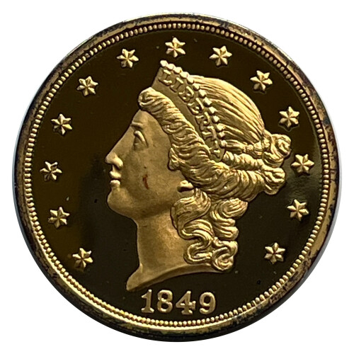 1849 U.S. Liberty Twenty Dollar ($20) Replica Coin | Property Room