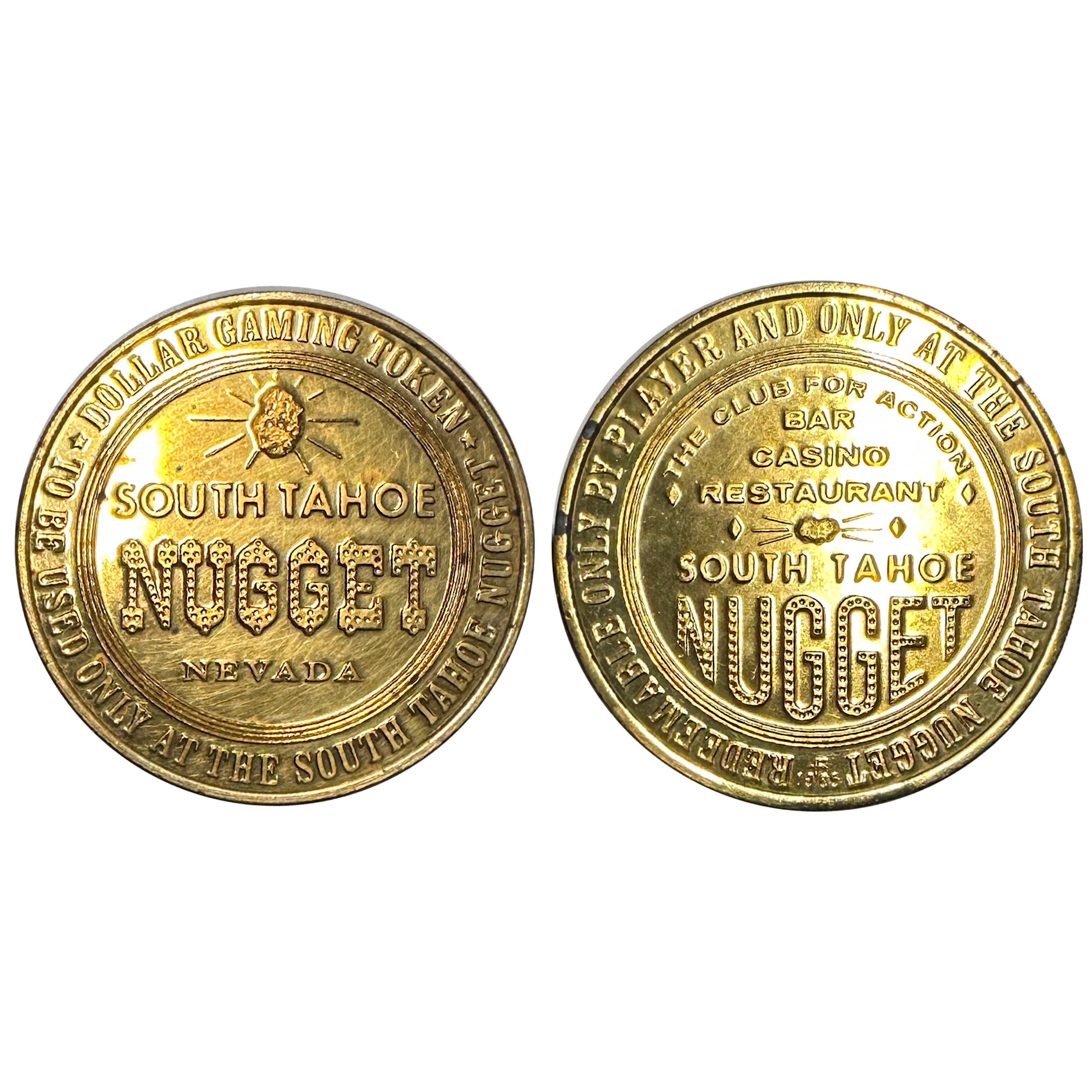 (2) Golden Gaming Tokens - The Beautiful Dunes Hotel and Country Club ...