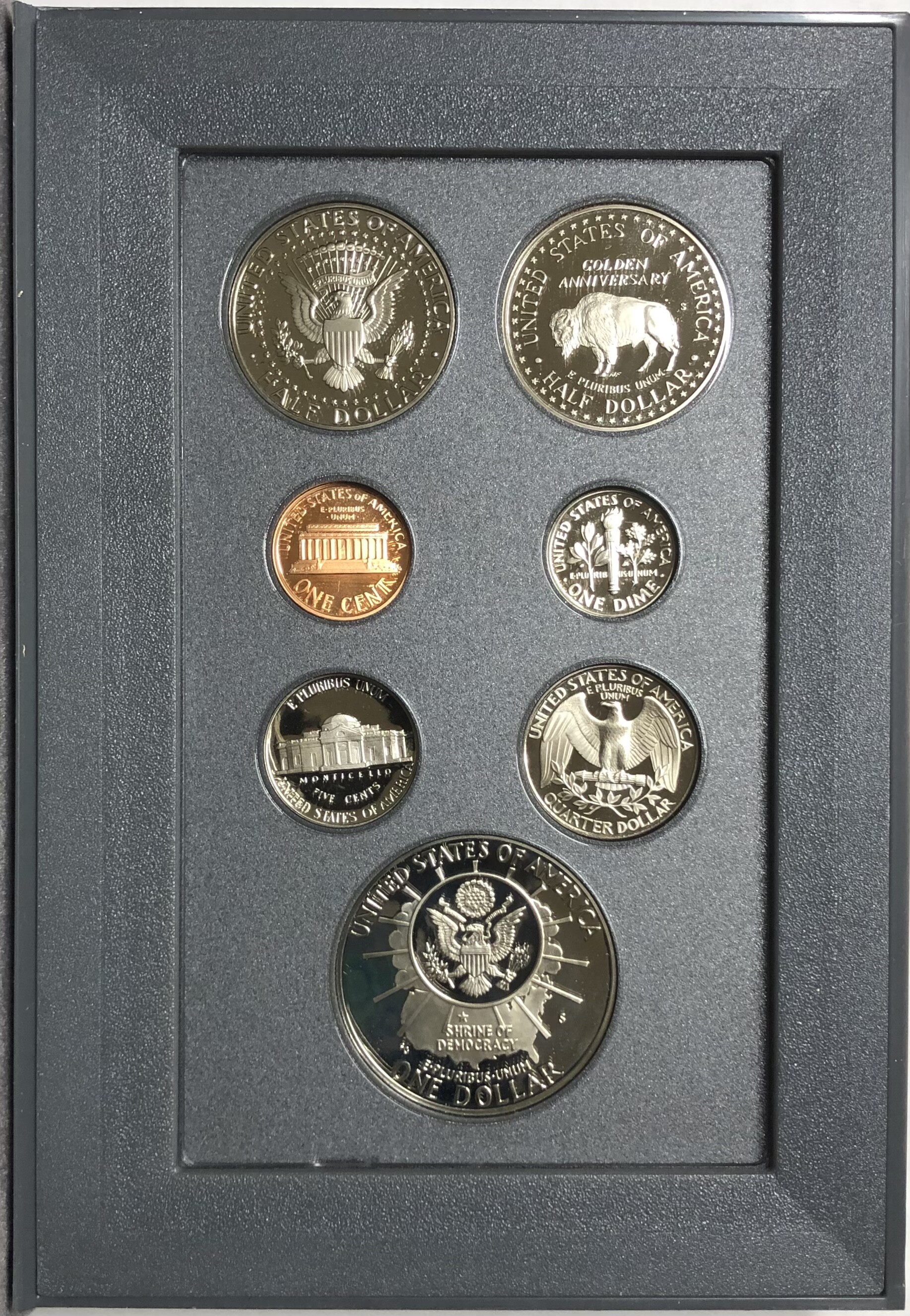 >1991-S United States Mint Prestige Proof Set - Mount Rushmore Silver ...