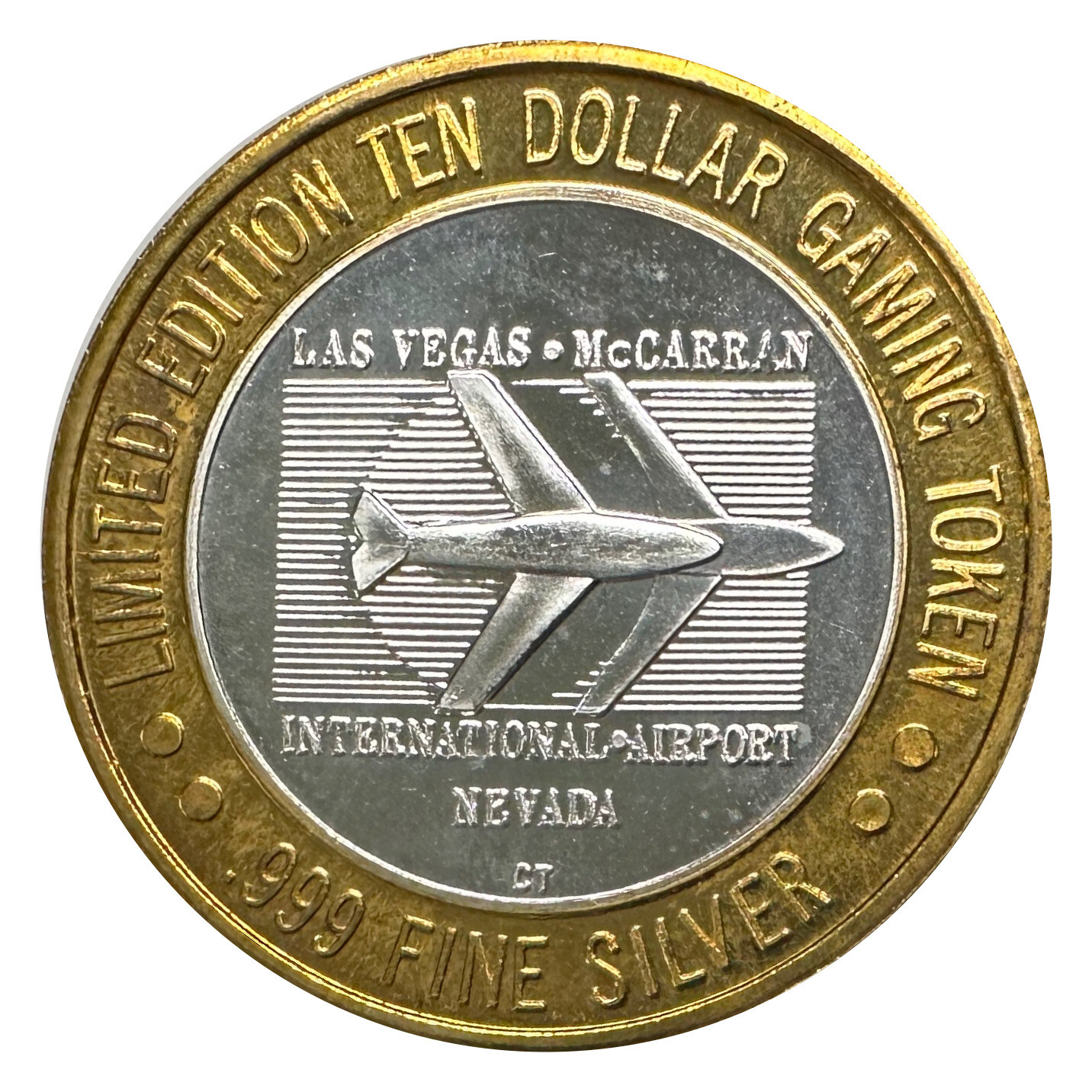 >Silver Strike! Las Vegas-McCarran Int'l Airport - Nevada - .999 Fine ...