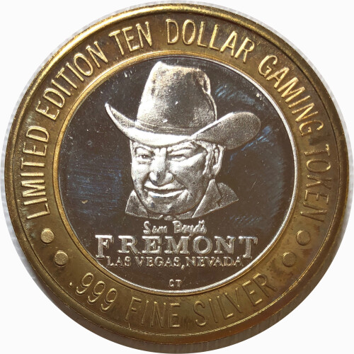Silver Strike! Limited Edition $10 Silver Gaming Token - Sam Boyd's ...