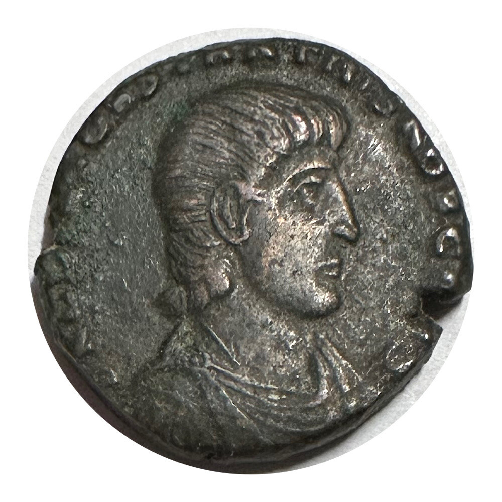 Ancient Gladiator Roman Coin - Possibly Constantine II, 316-337 A.D ...