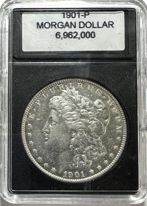 - 1901 U.S. Silver Morgan Dollar - Key Date - Great Detail with Full ...